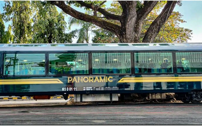Kereta Panoramic, Kereta Wisata Termewah yang Unik di Indonesia ...