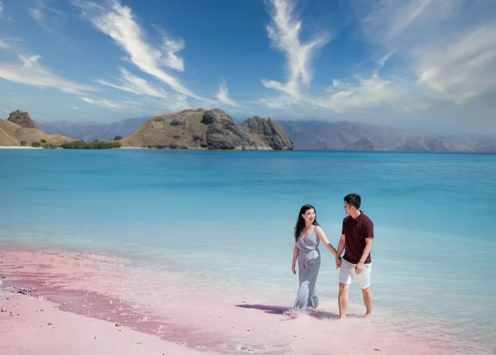 Pink Beach | Labiru Tour